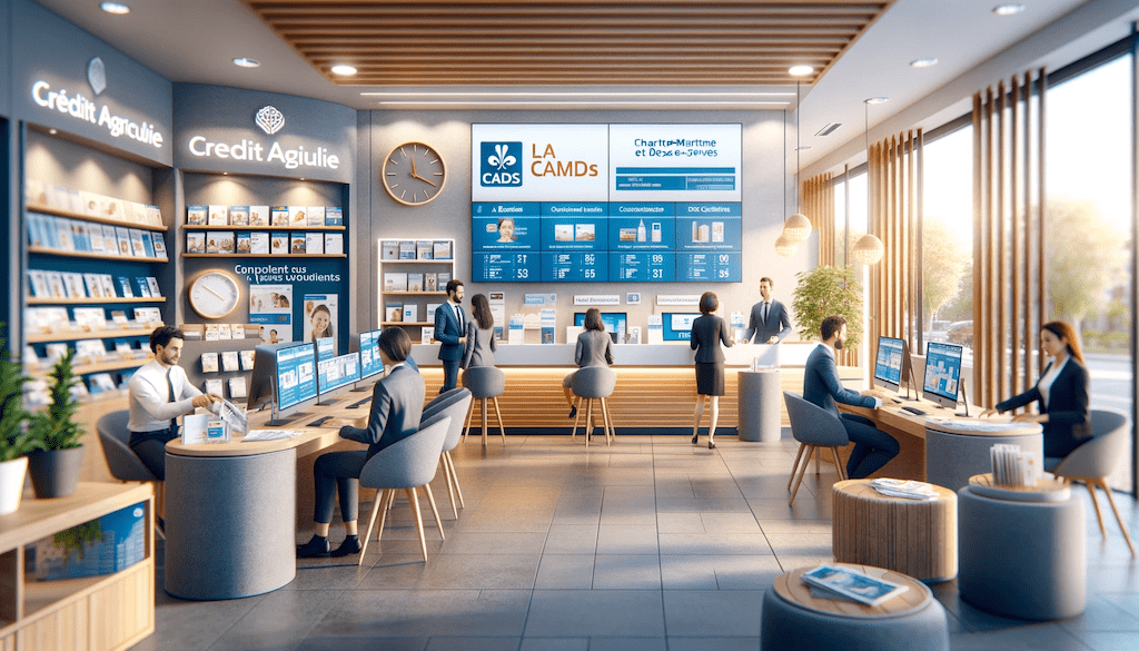 Présentation de la CACMDS : la banque du Crédit Agricole Charente ...